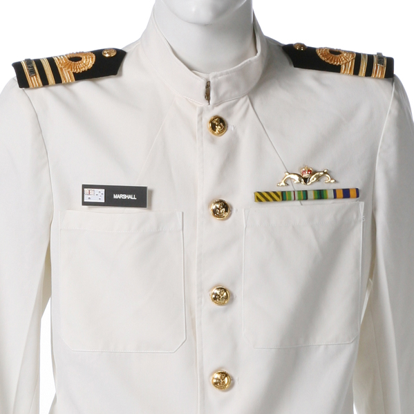 Australian Naval Officer, Summer Ceremonial Uniform (S3) - Eastern Costume