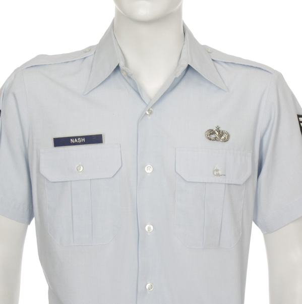 Air Force Short Sleeve Shirt Enlisted Eastern Costume